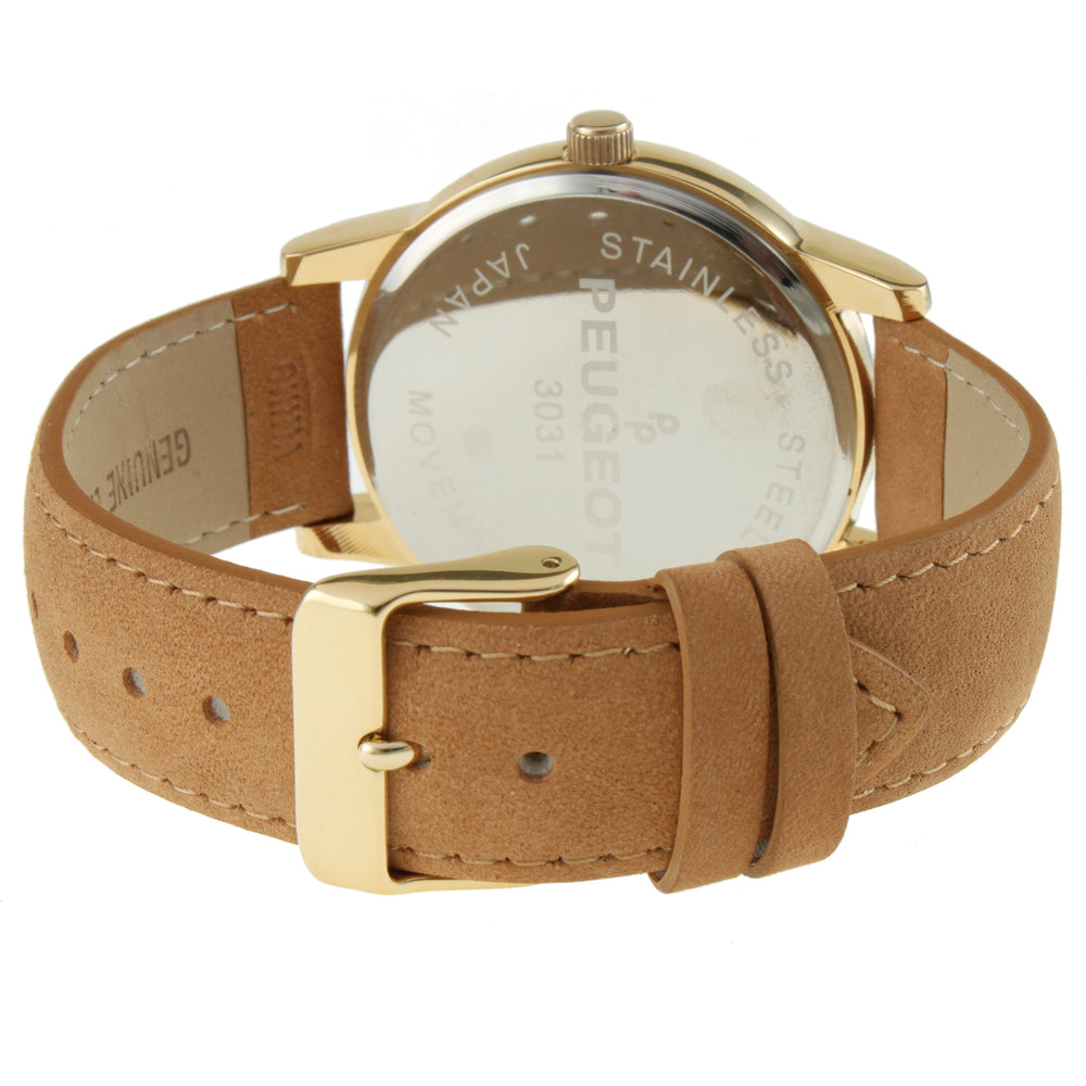 Woman Watches- Multi-function Crystal Dress Watch with Suede Strap by ...