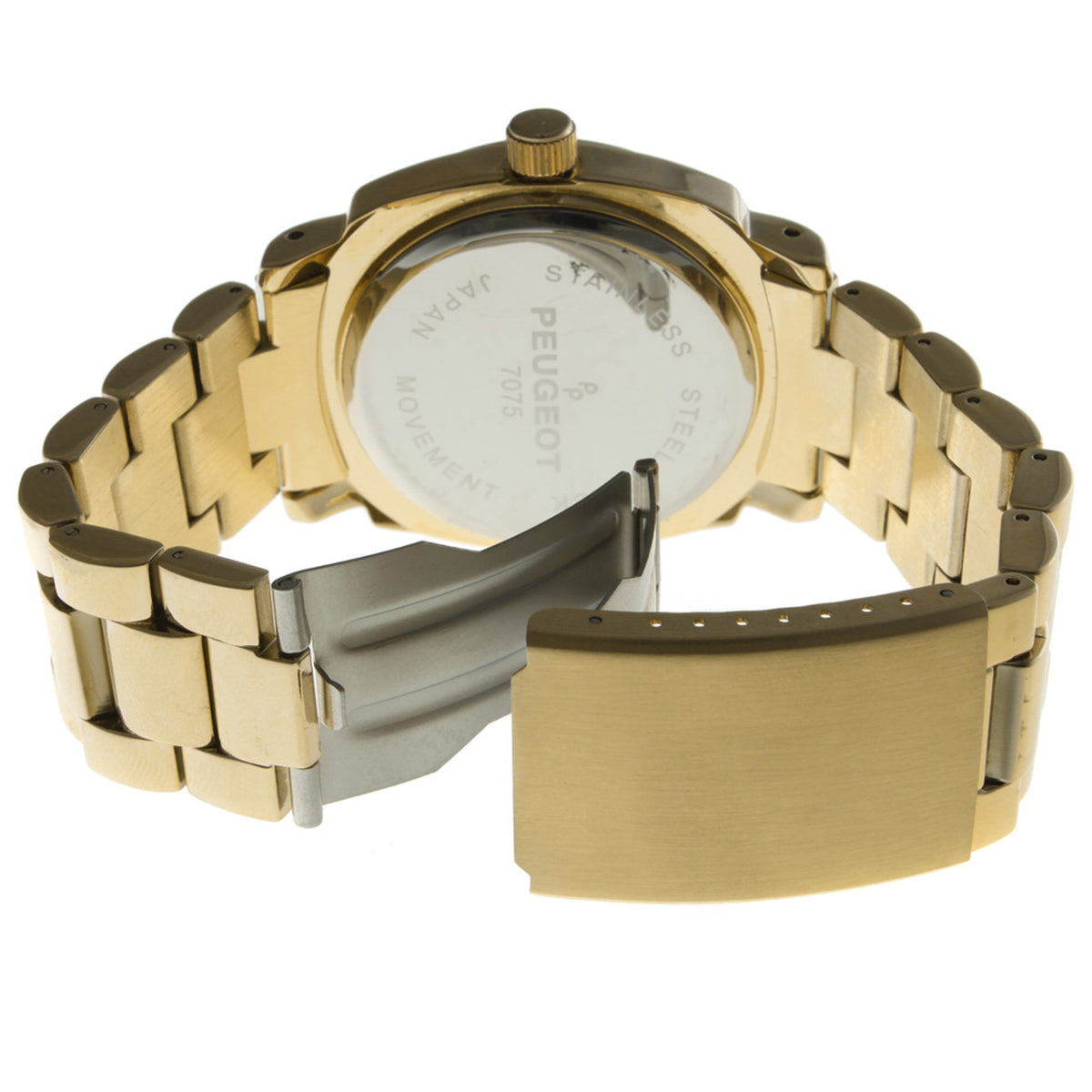 Woman Watches- Boyfriend Oversized with Swarovski Crystal Bezel by Peugeot