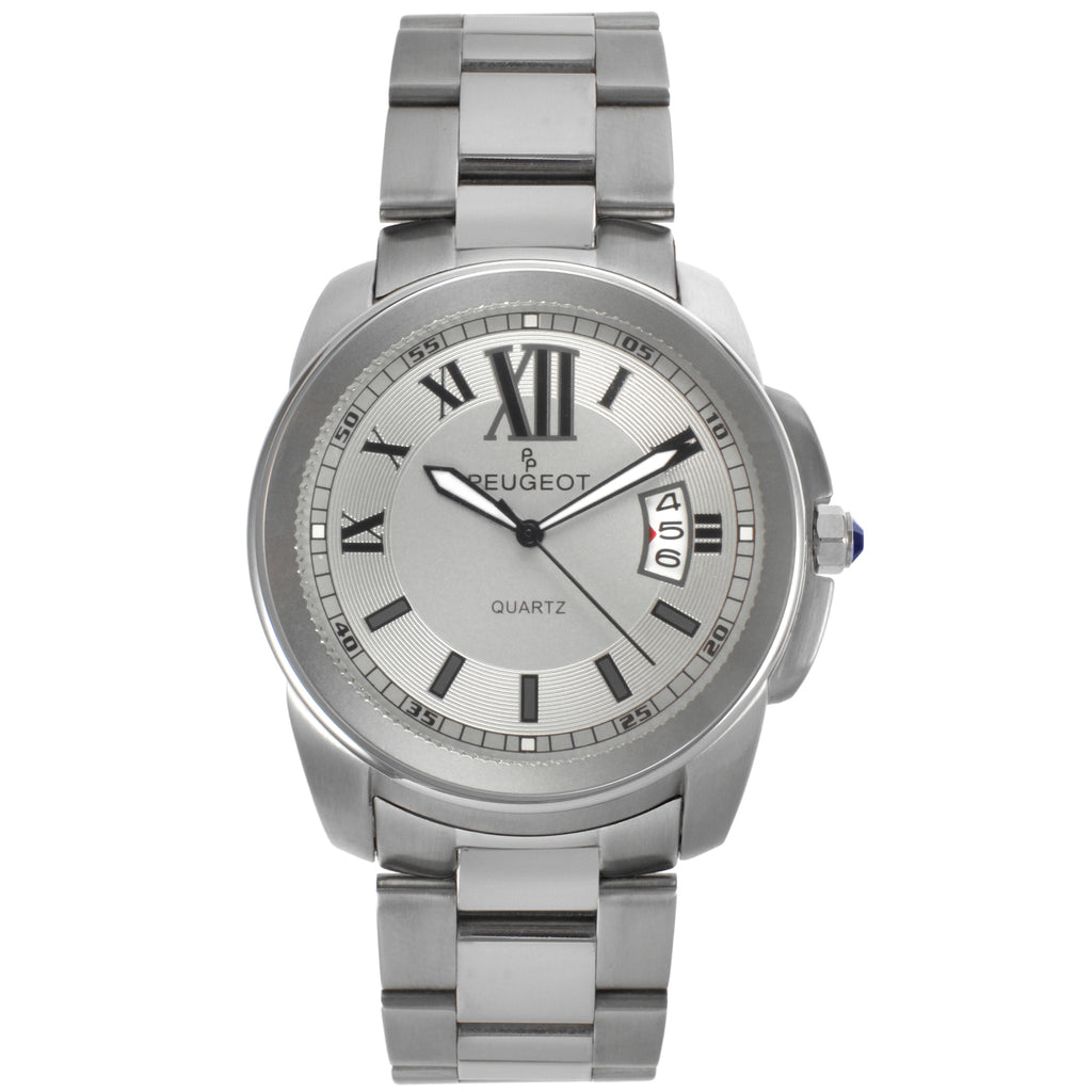 Men's Calendar Watch Stainless Steal