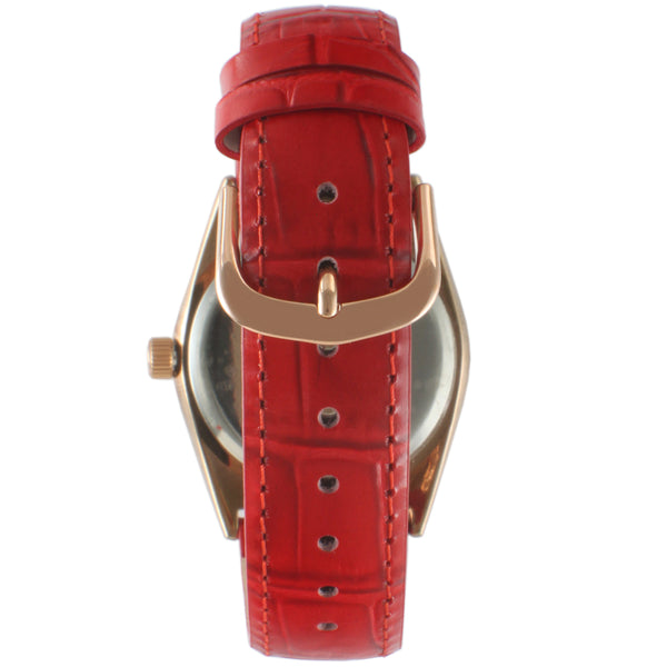 Red Watches for Women | Red Leather and Red Strap