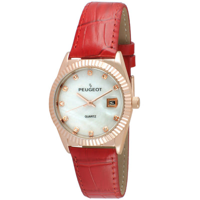 Red Watches for Women | Red Leather and Red Strap
